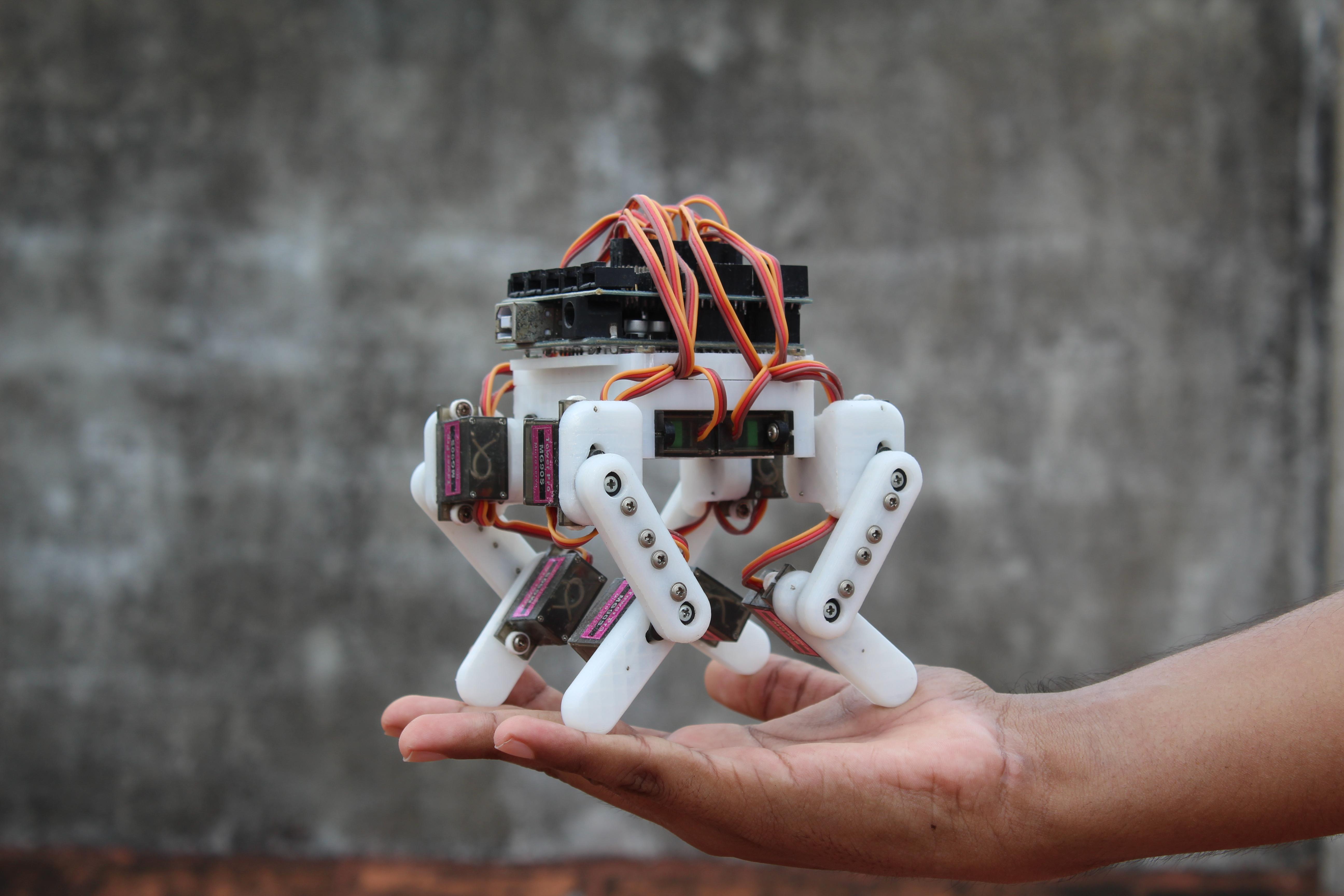 Arduino Powered Micro Quadruped : 13 Steps (with Pictures) - Instructables