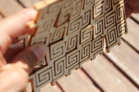 Super Flexible Double Curvature Surface - Laser Cut Plywood (with ...