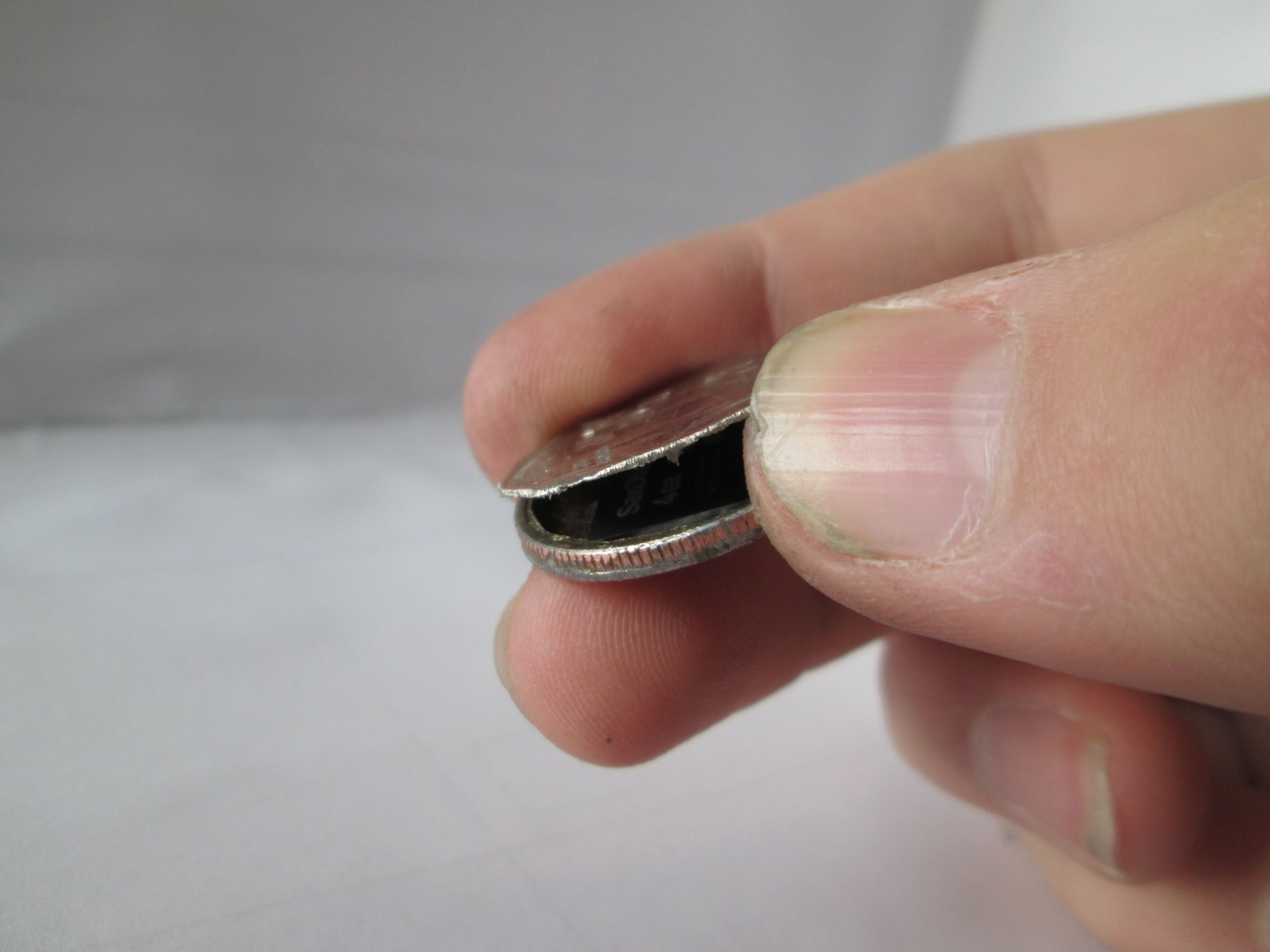 Hidden Compartment in a Coin (with Stuff You Already Have!) : 5 Steps ...