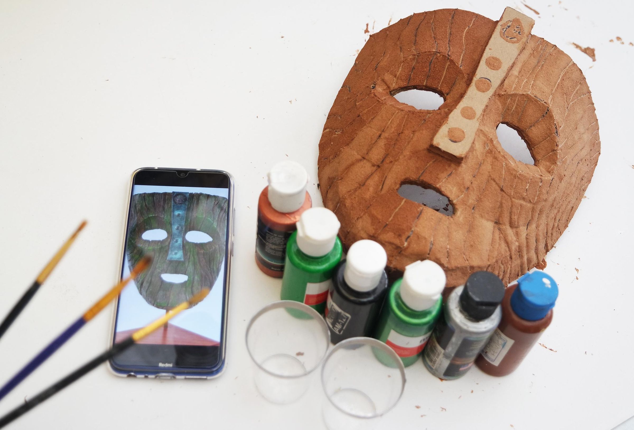Sawdust Loki's Mask. : 11 Steps (with Pictures) - Instructables