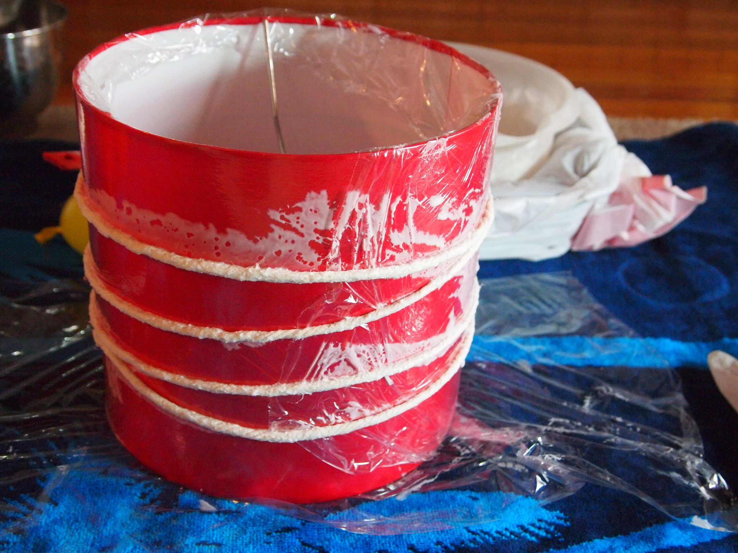 DIY Rustic Lampshade Made of Yarn (with Pictures) - Instructables