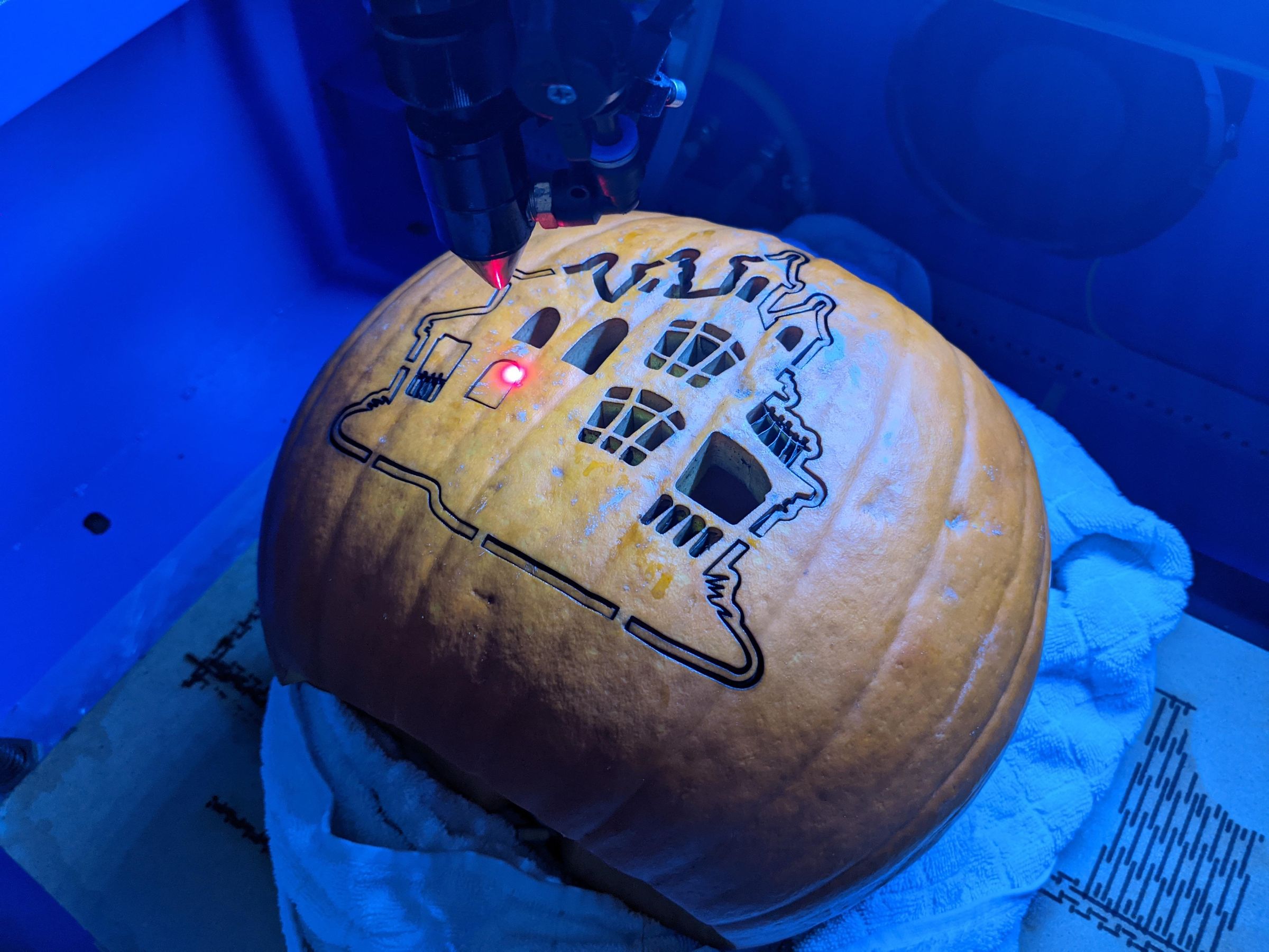 Laser Cut Pumpkin Lantern : 4 Steps (with Pictures) - Instructables