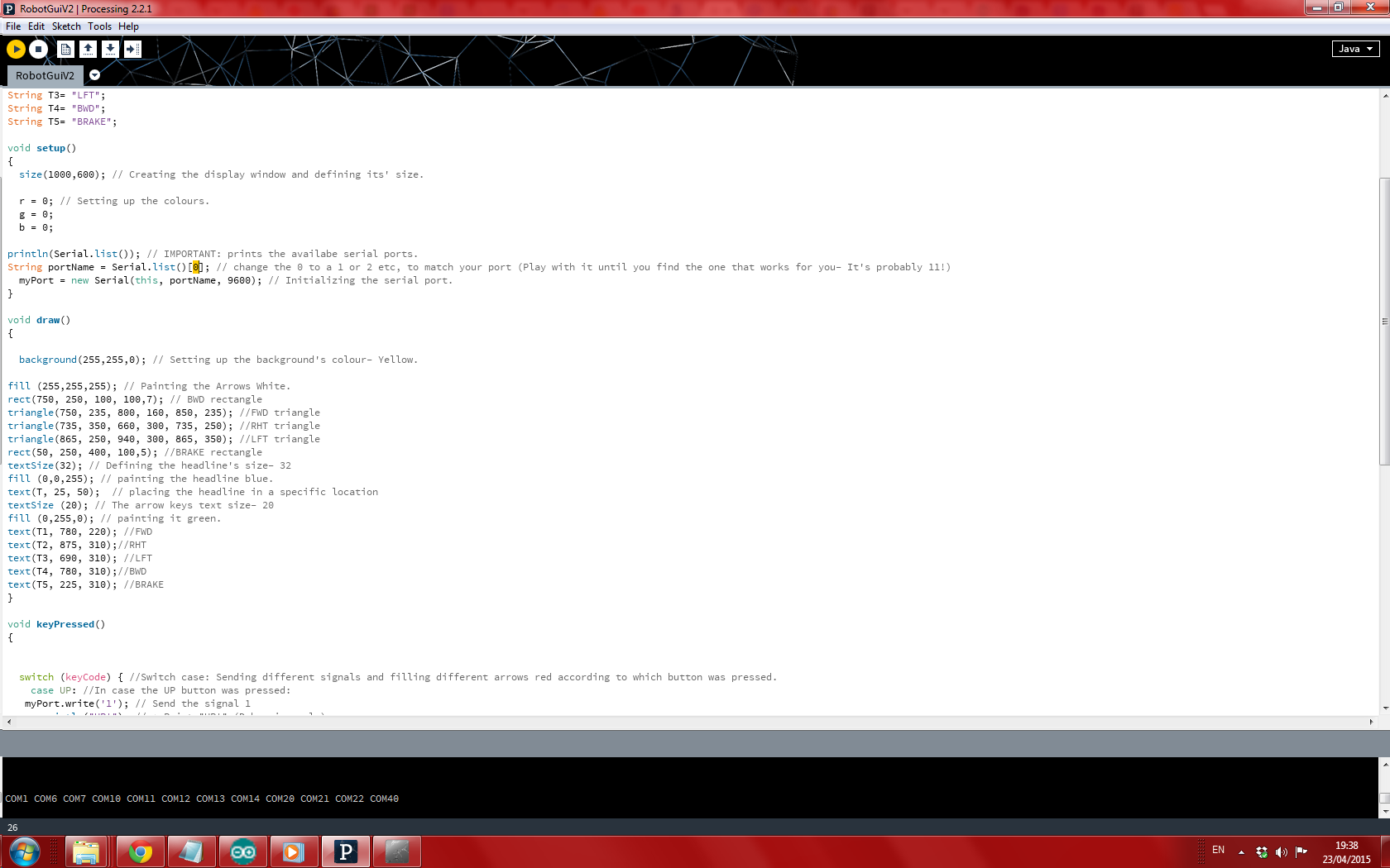 PC Controlled Bluetooth Robot (With a GUI !) : 9 Steps - Instructables