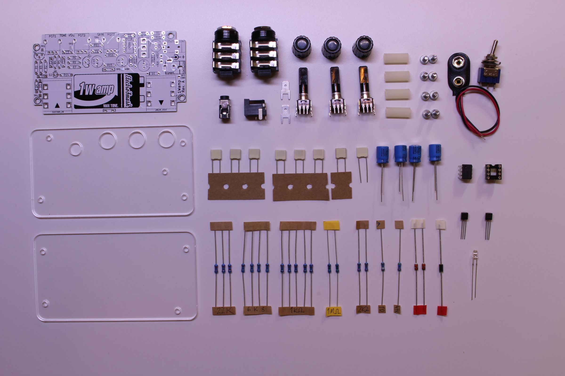 1Wamp Guitar Amplifier - Open Hardware : 3 Steps - Instructables