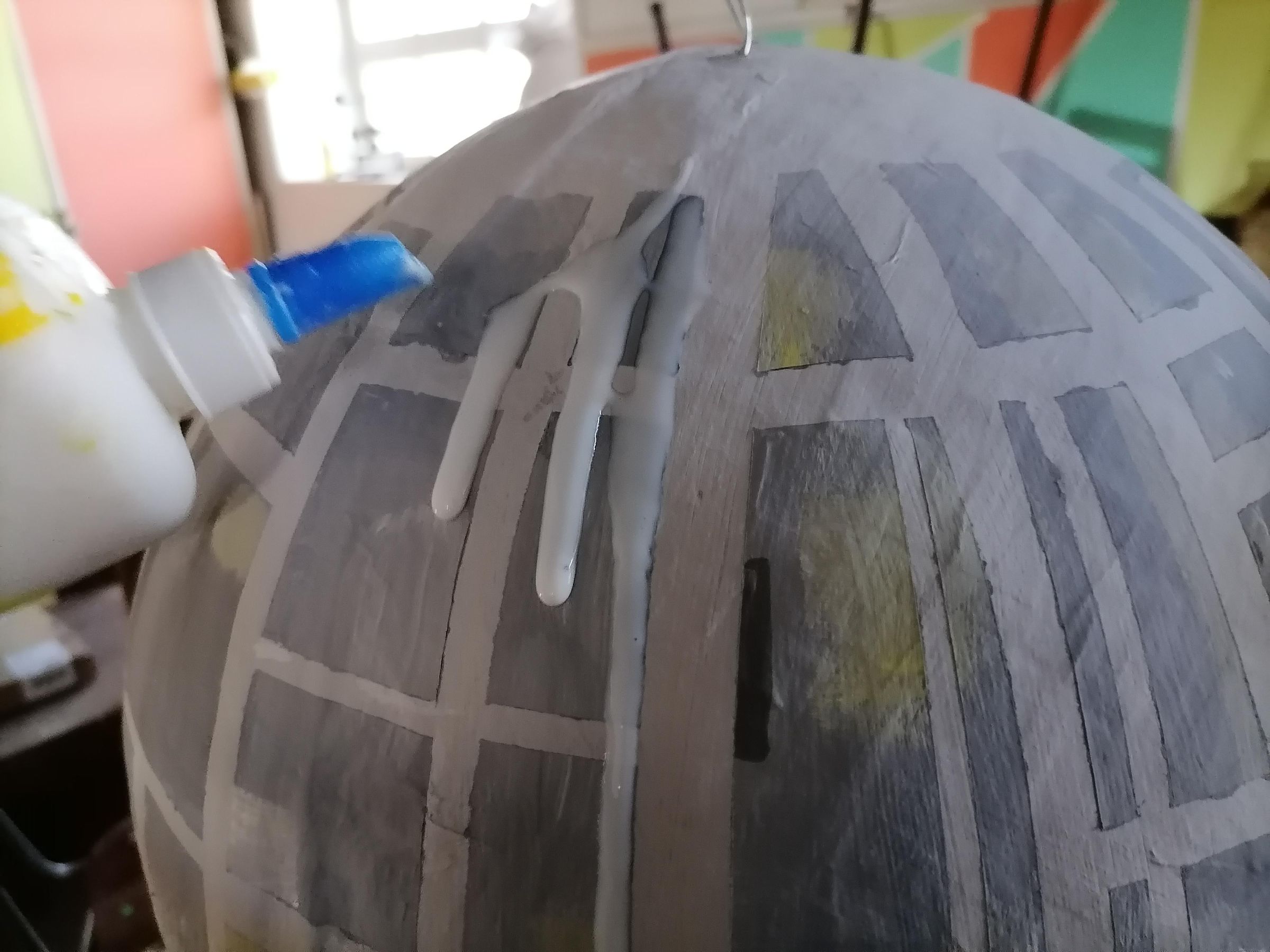 Paper Maché Death Star : 7 Steps (with Pictures) - Instructables