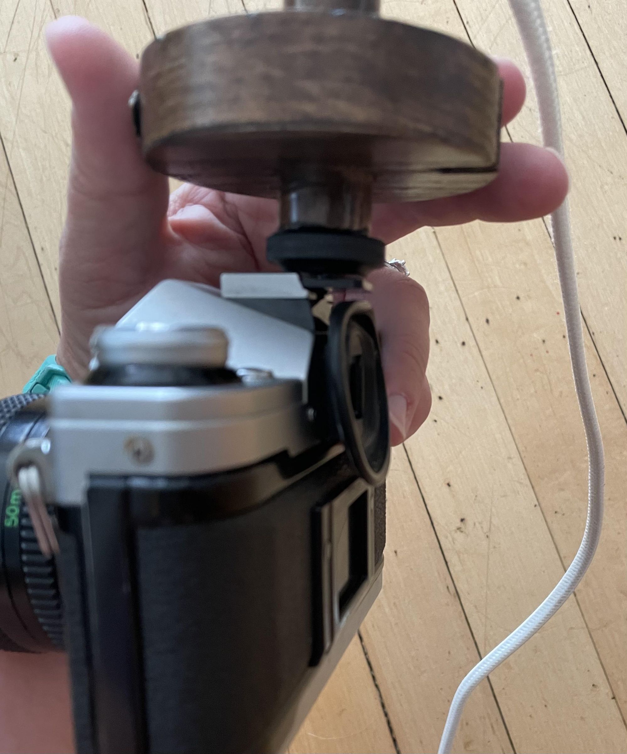 Vintage Camera Lamp With DIY 35mm Slide Shade : 14 Steps (with Pictures ...