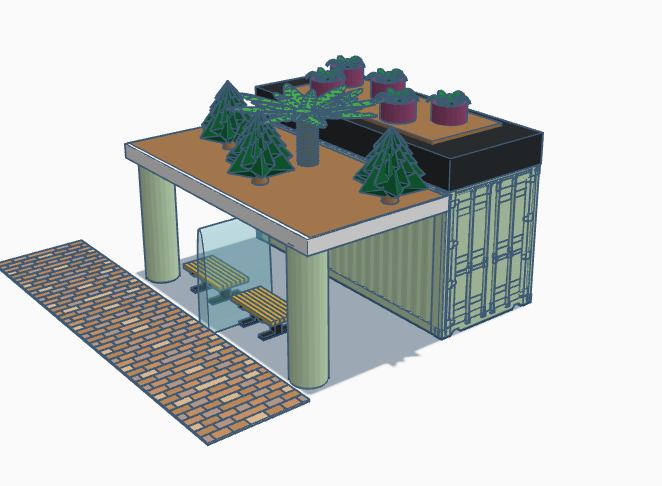 ECO-Friendly Bus Stop : 5 Steps - Instructables