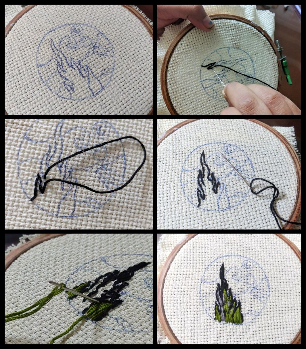 Embroidered Earrings : 11 Steps (with Pictures) - Instructables