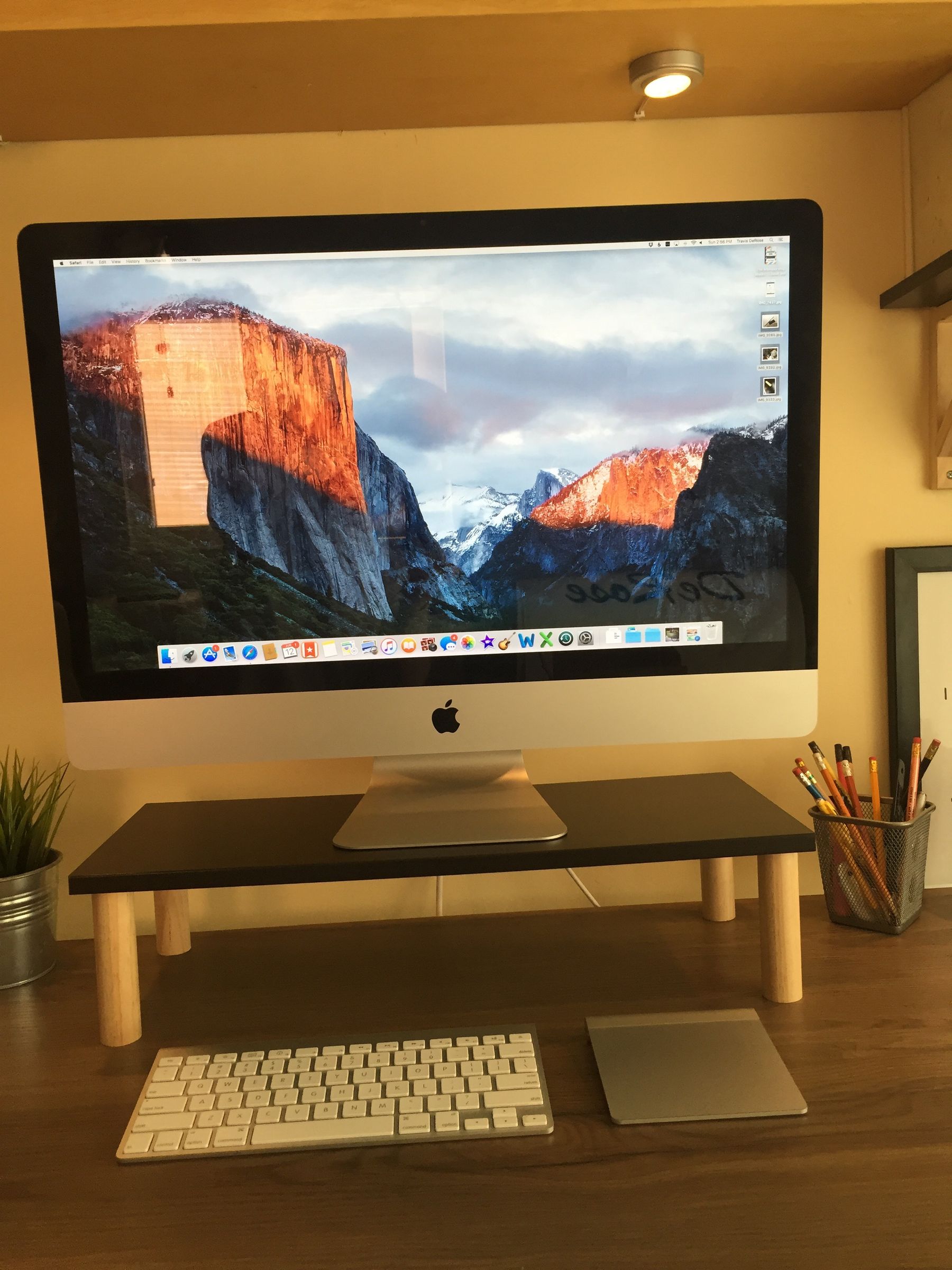 $9 DIY Computer Monitor Riser Stand : 4 Steps (with Pictures ...