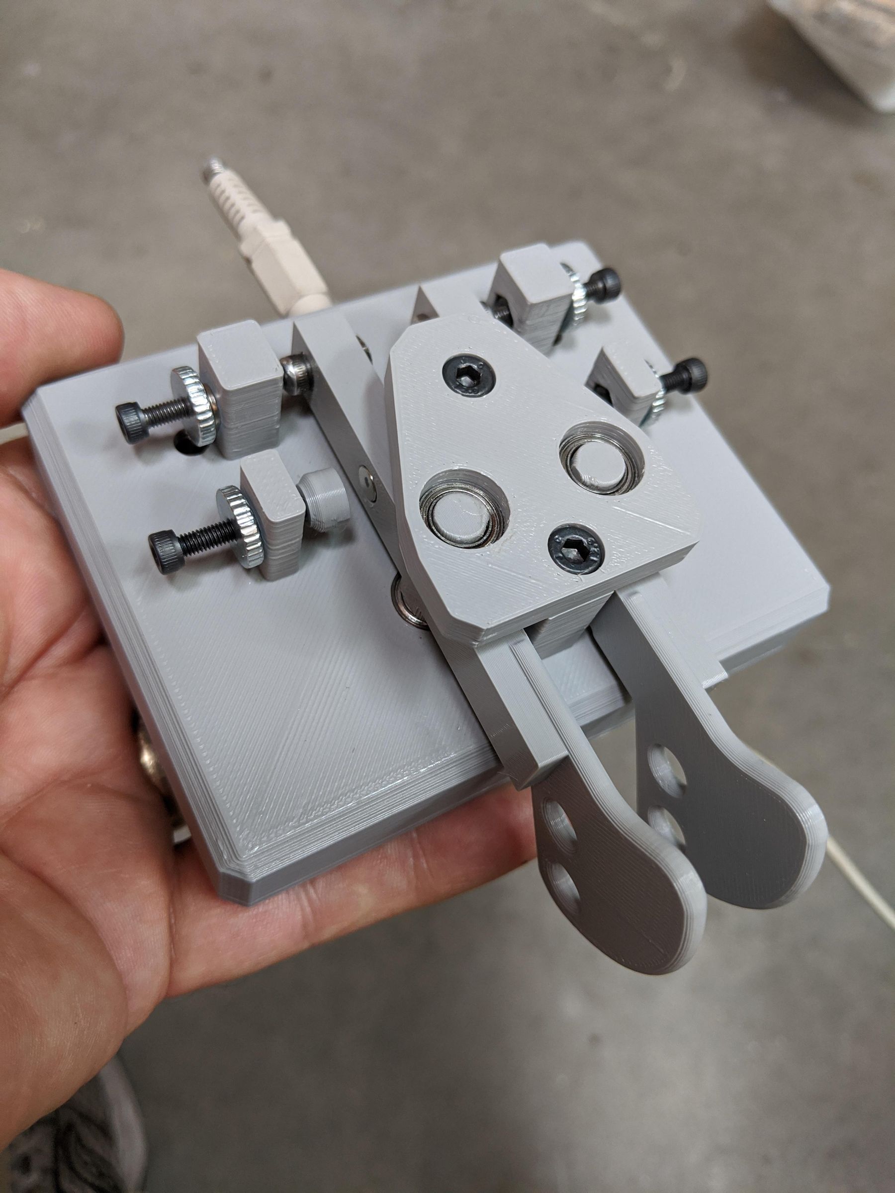 3D Printed Twin Paddle Cw Key (566grs.) : 21 Steps (with Pictures ...