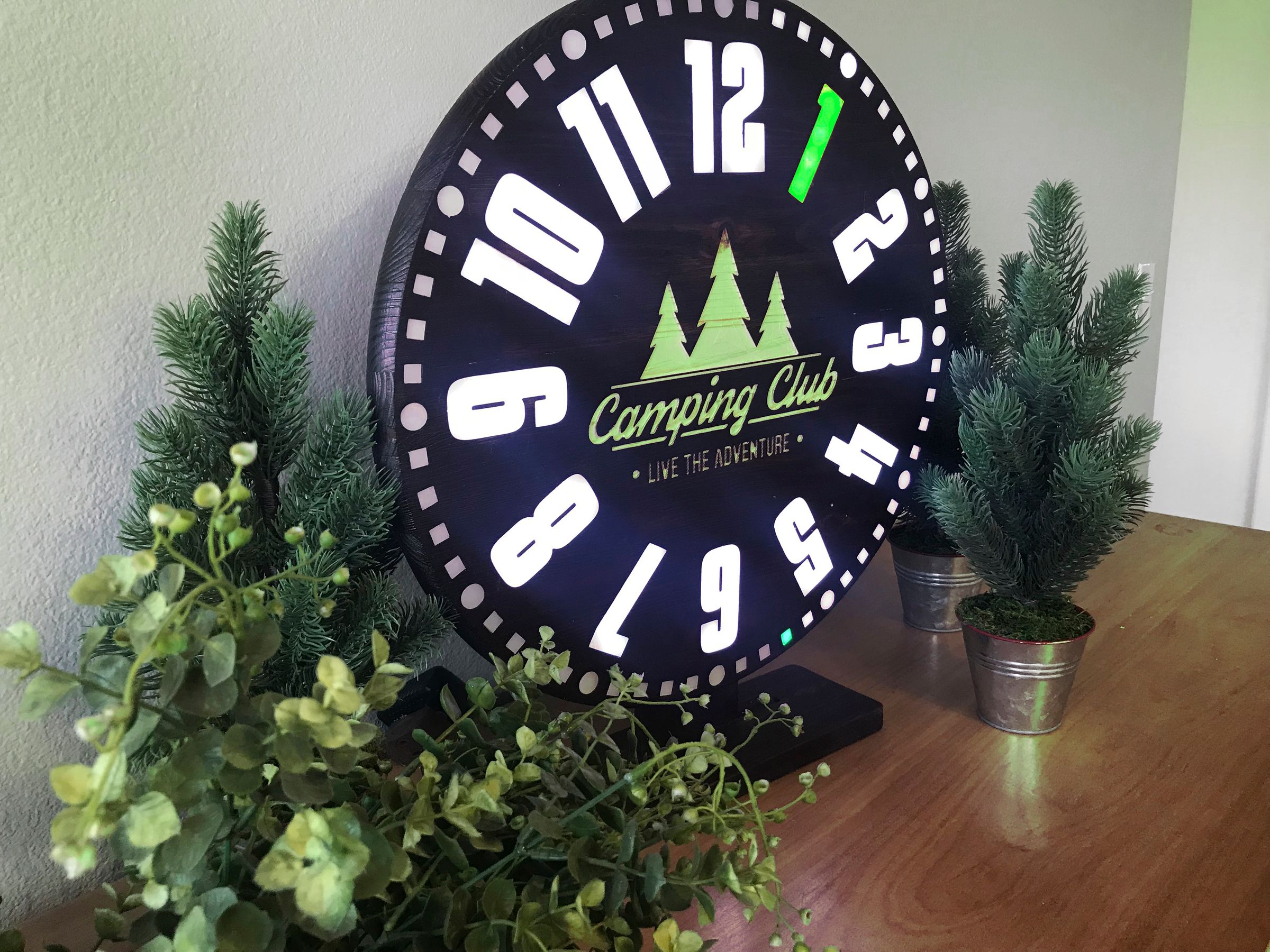 Web-Connected SMART LED Animation Clock With Web-based Control Panel ...
