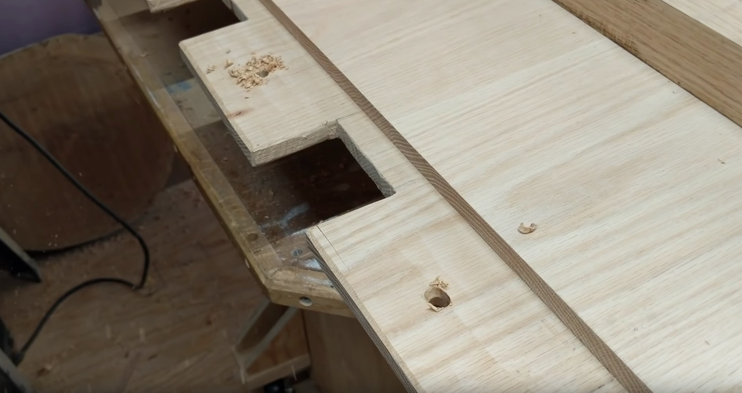 Make a Conference Table & How to Cut Breadboard Ends : 16 Steps (with ...
