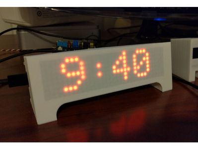 LED Marquee Scroller Wemos D1 Mini ESP8266 : 4 Steps (with Pictures) - Instructables