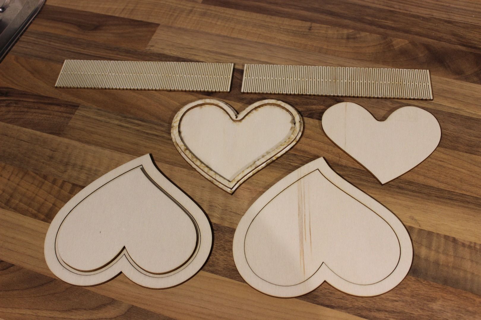 Laser Cut Plywood Heart Shaped Box : 3 Steps (with Pictures ...