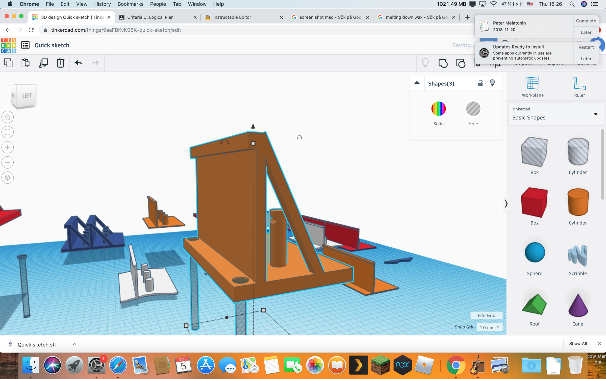 How to Make a Key Hook in Tinkercad : 5 Steps - Instructables