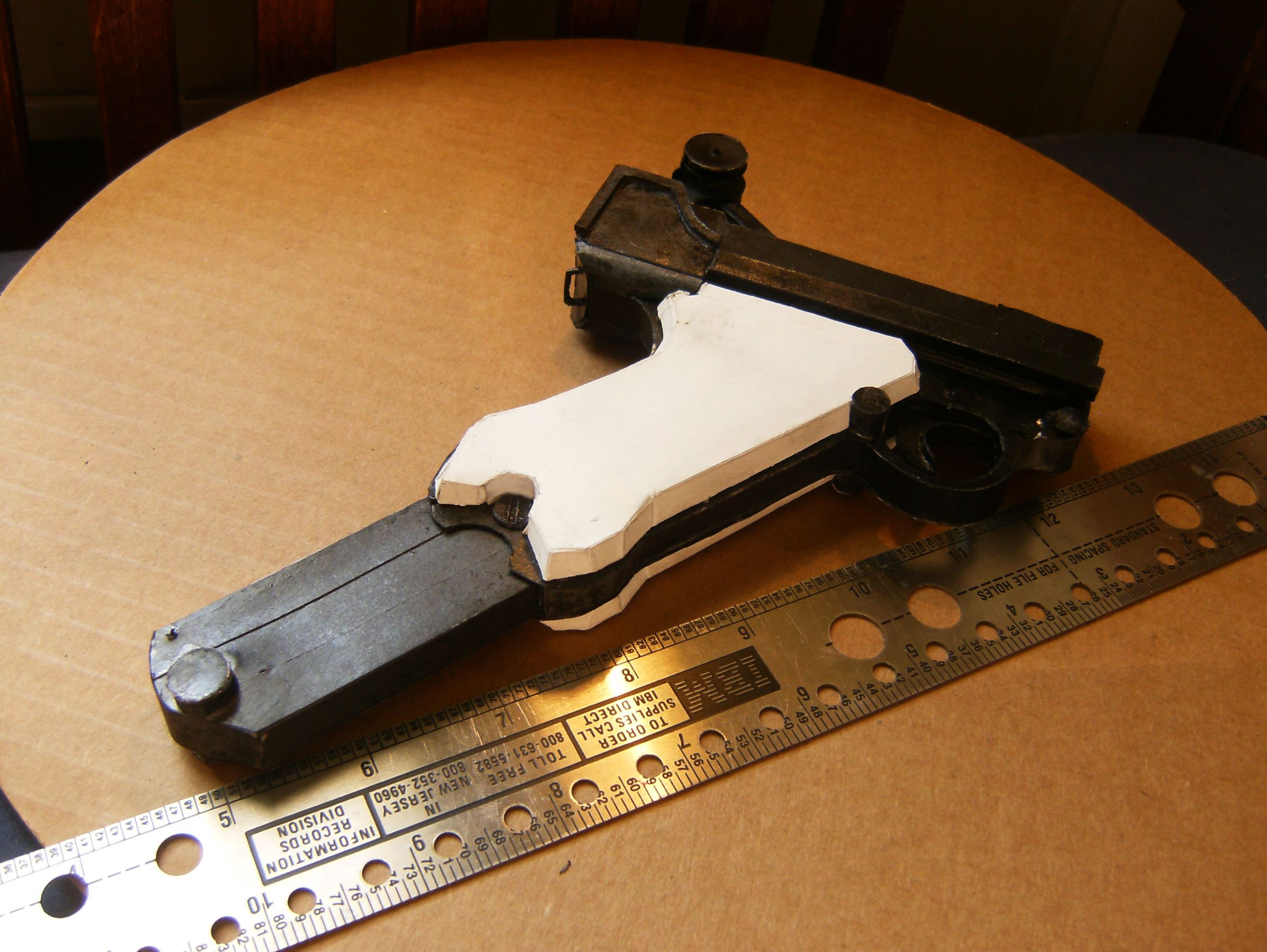 Paper Luger P08 Pistol (Pistole Parabellum 1908) - Instructables