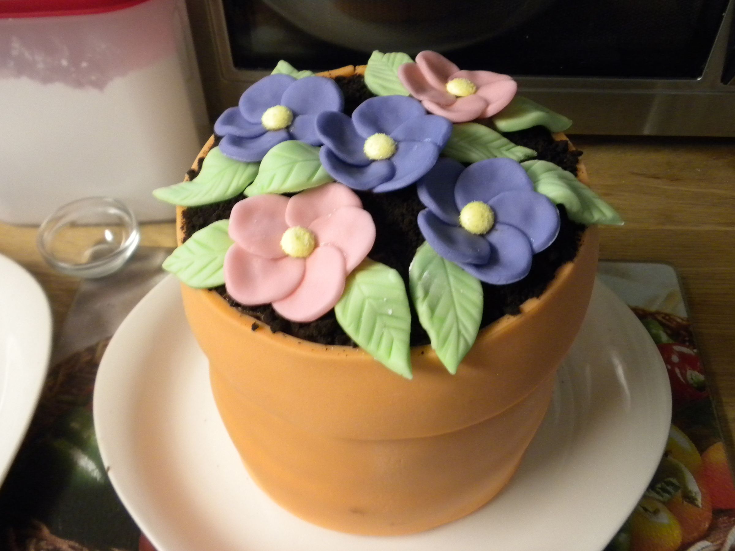 Flower Pot Cake : 5 Steps (with Pictures) - Instructables