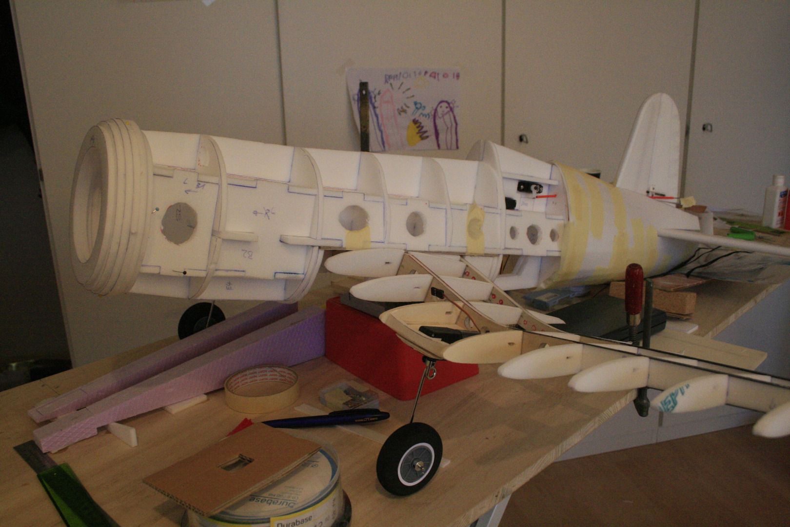 RC Model Corsair F4U Made of Depron : 14 Steps (with Pictures ...