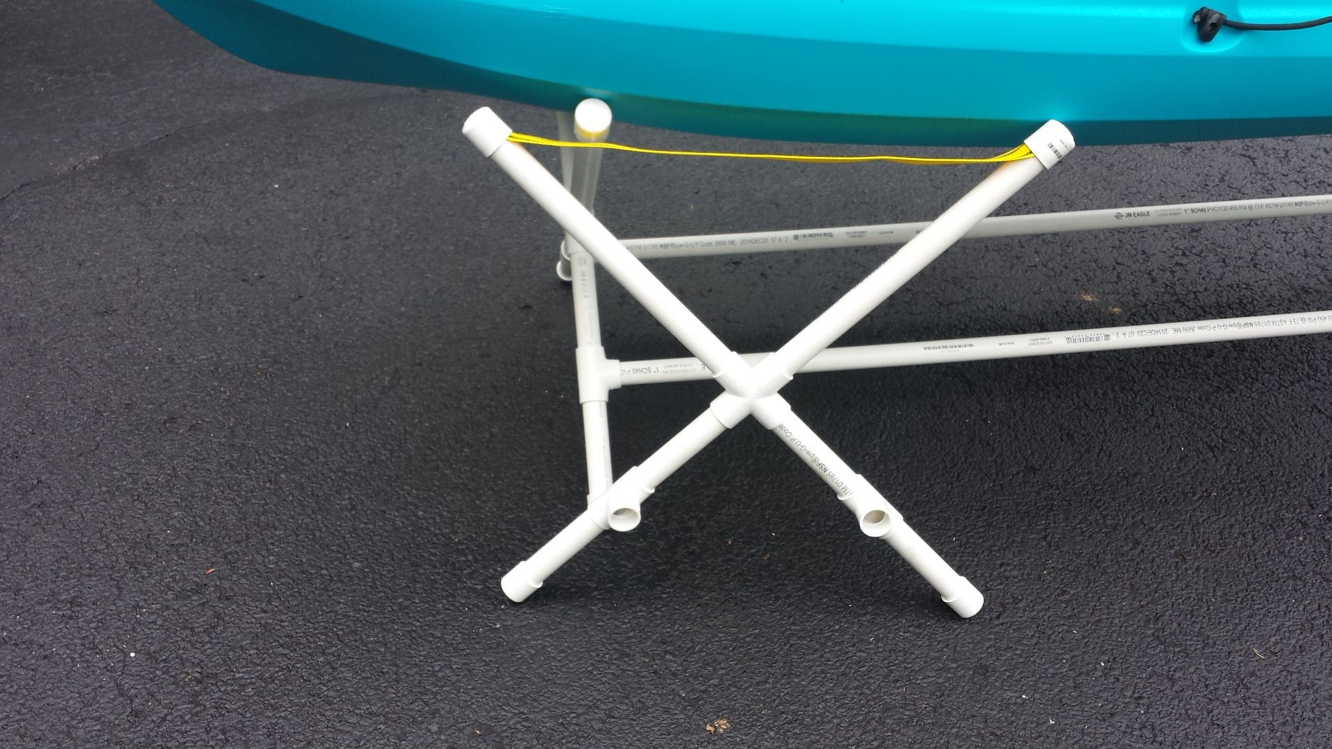 Make a Simple, Inexpensive Kayak Stand in Under 15 Minutes : 6 Steps ...