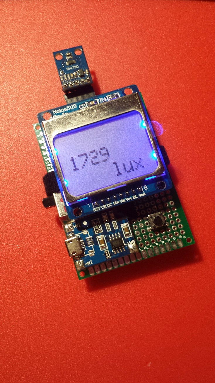 Mini Arduino Lux Meter 6 Steps With Pictures Instructables