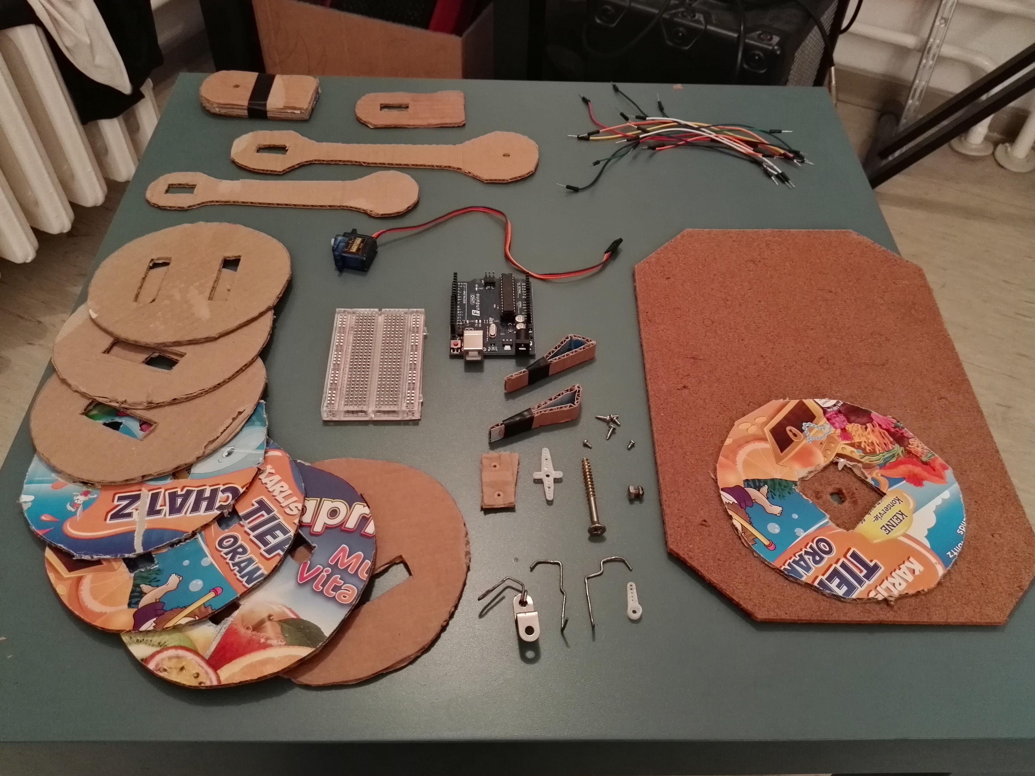 CARDBIRD - the Cardboard Robotic Arm : 7 Steps (with Pictures ...