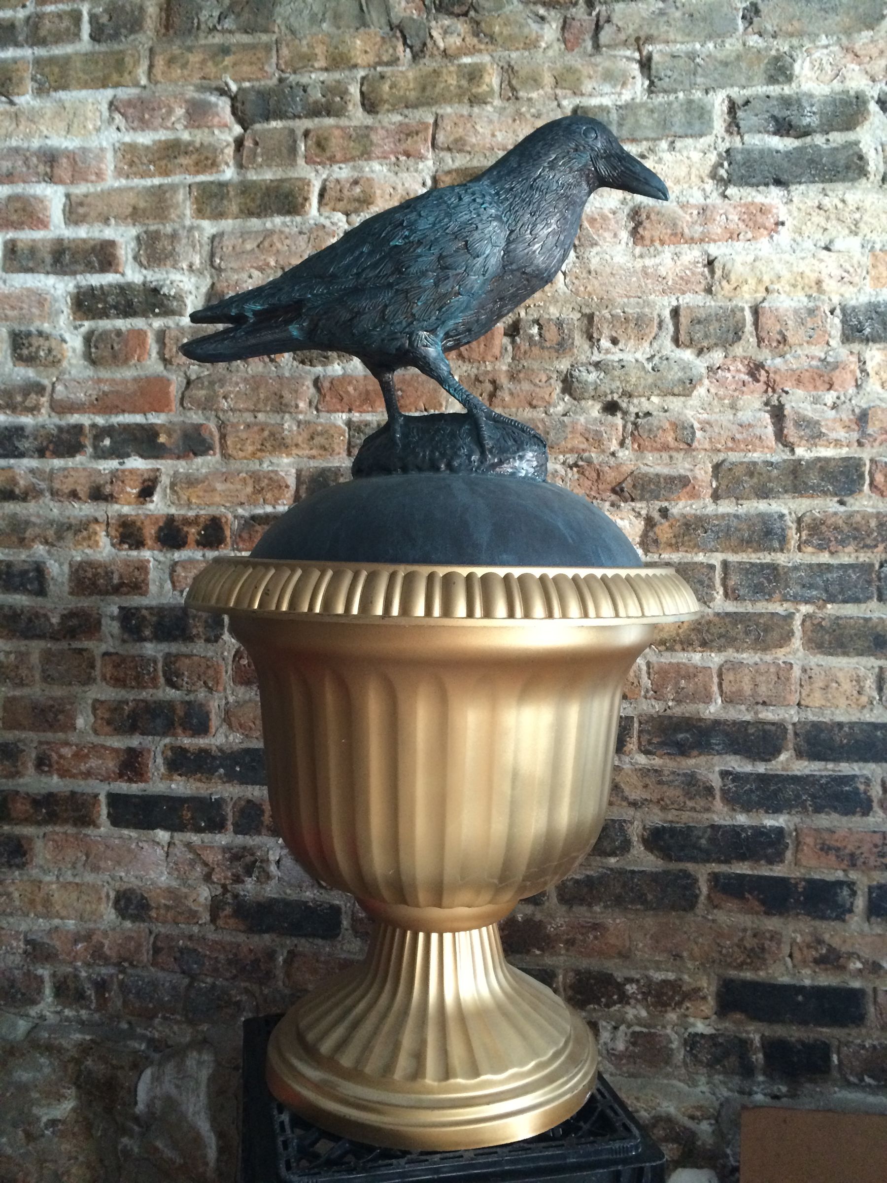 Faux-Bronze Crow Statue : 4 Steps (with Pictures) - Instructables