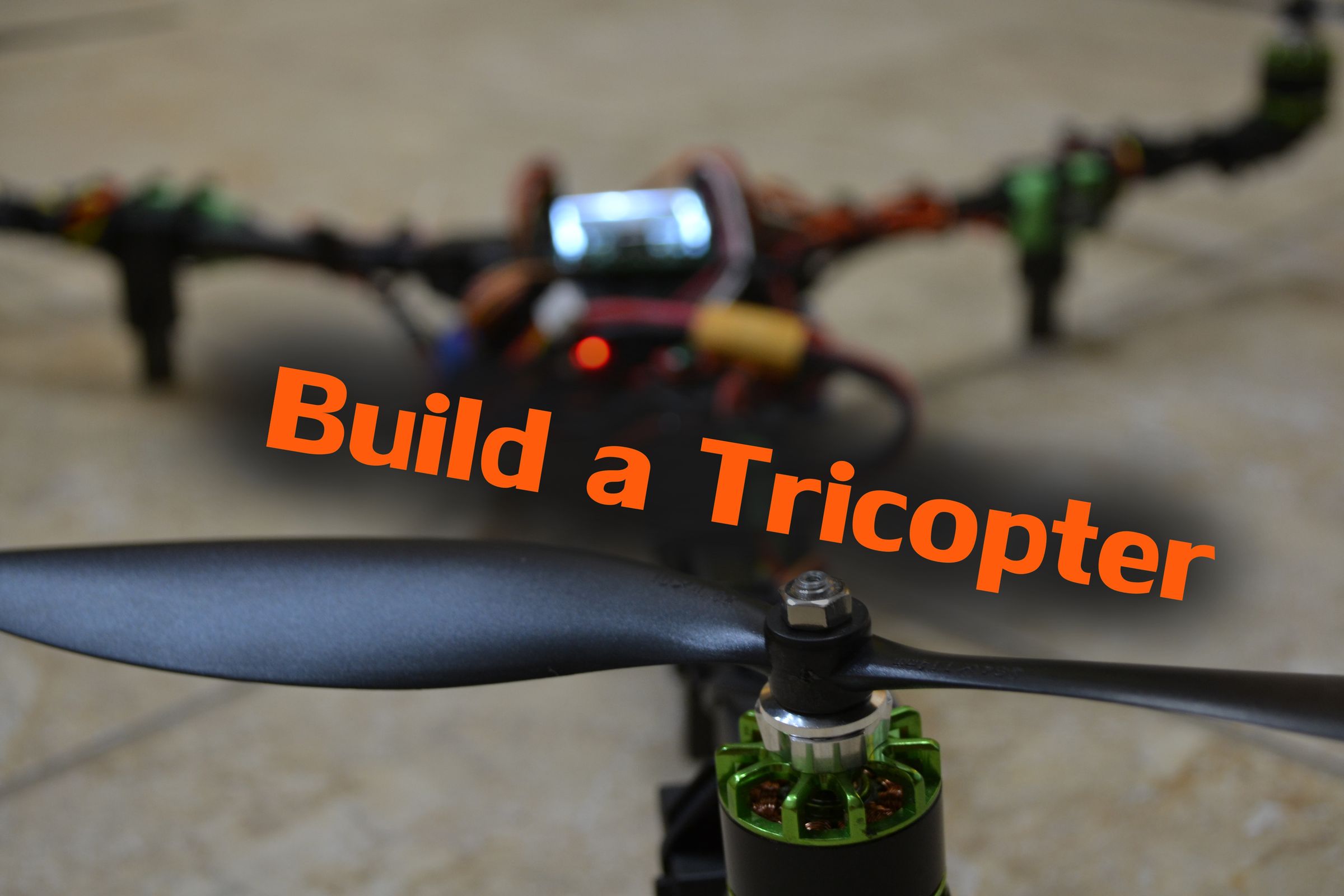 Build a Tricopter With Rotor Bits : 36 Steps (with Pictures ...
