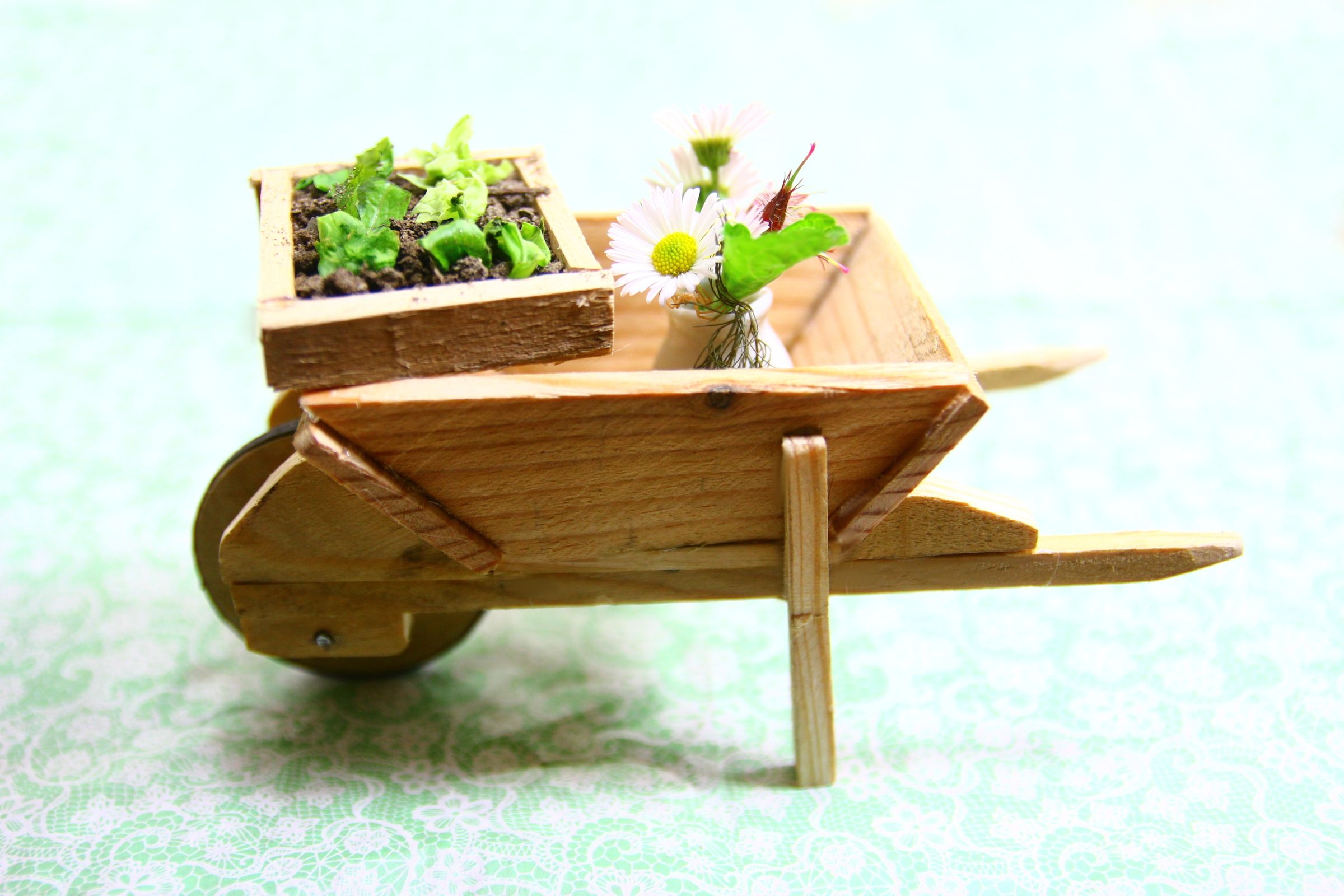 Tiny Wooden Wheelbarrow : 8 Steps (with Pictures) - Instructables