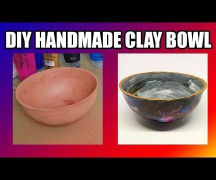 DIY Air Dry Clay Bowl : 7 Steps (with Pictures) - Instructables
