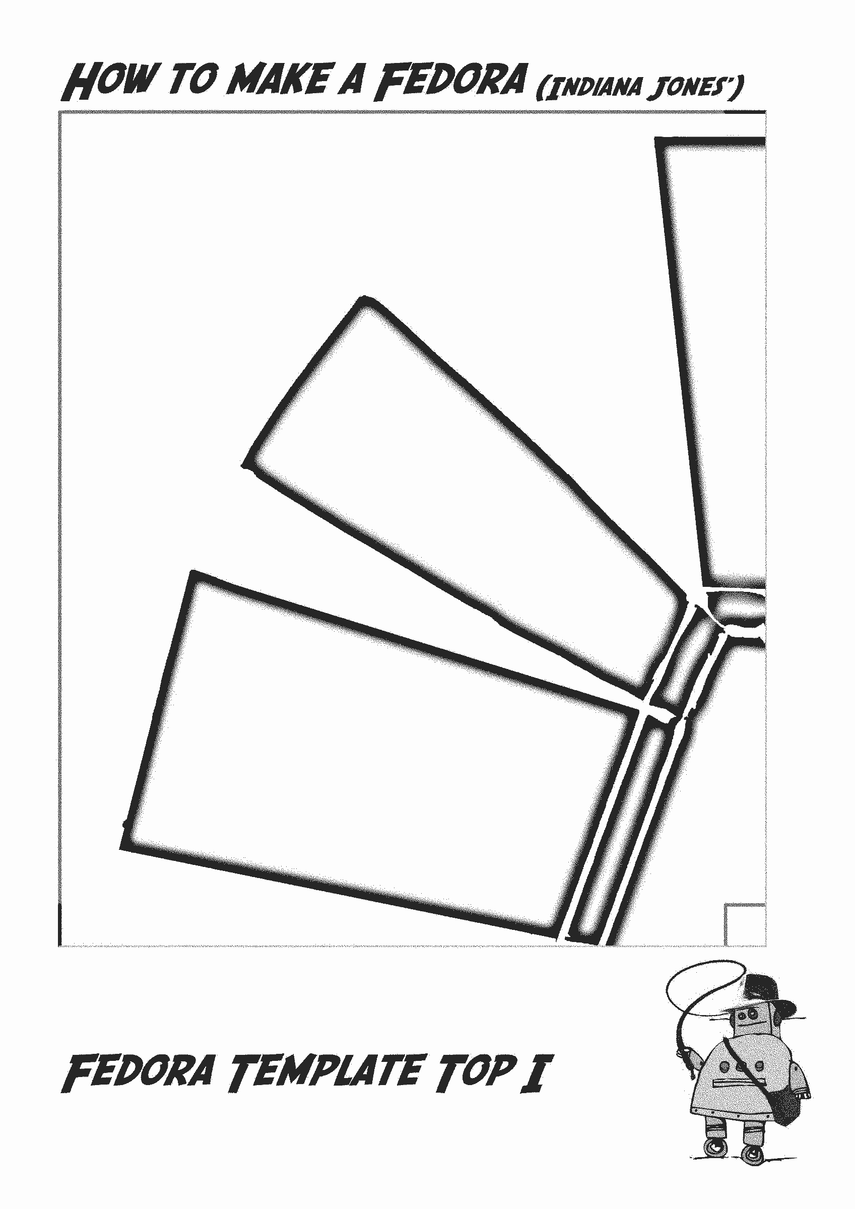 How to Make a Fedora (Indiana Jones') : 8 Steps (with Pictures ...