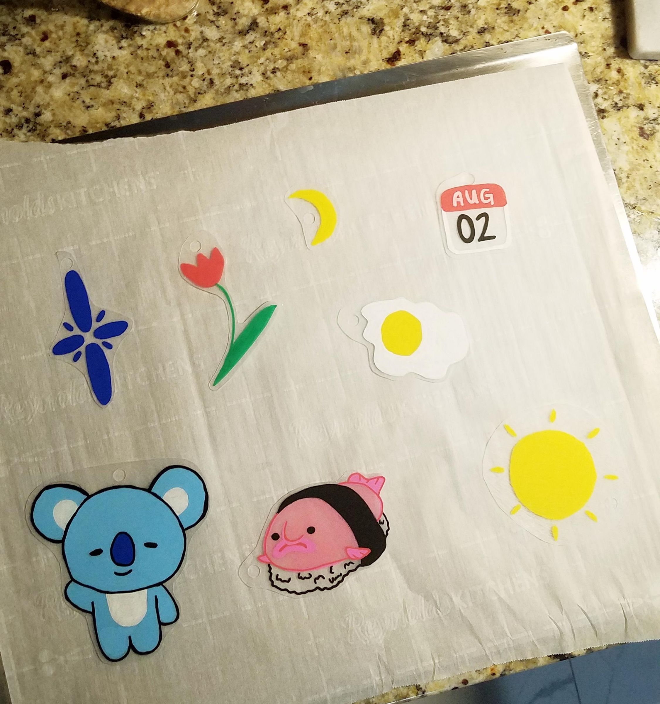 Shrink Plastic Keychains : 5 Steps - Instructables