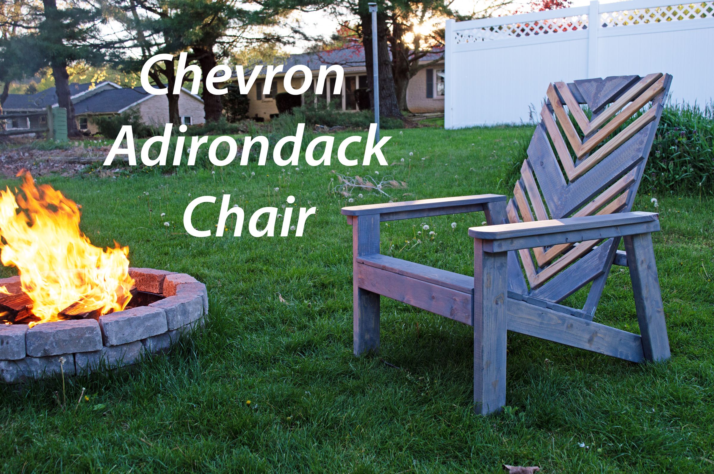Chevron Adirondack Chair : 18 Steps (with Pictures) - Instructables