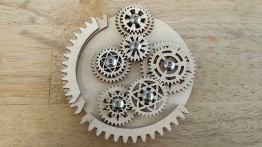 Wooden Gear Trains : 17 Steps (with Pictures) - Instructables