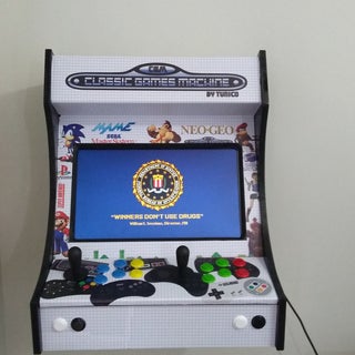 2-Player Bartop Arcade Machine (Powered by Pi) : 19 Steps (with Pictures) - Instructables