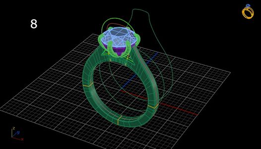 Custom Platinum Engagement Ring- From CAD to Finish : 15 Steps ...