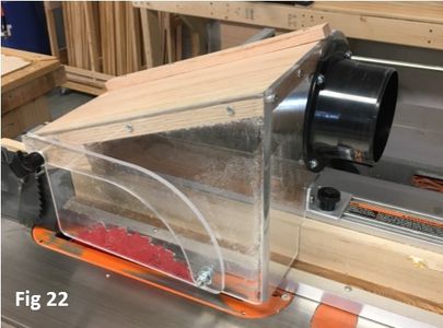 High Efficiency Table Saw Dust Hood : 18 Steps (with Pictures ...