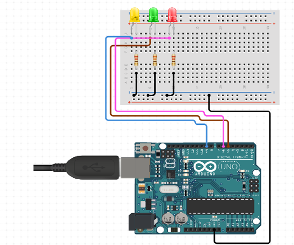 toy traffic light with arduino nano DIY Project to Discover - FindingDIY