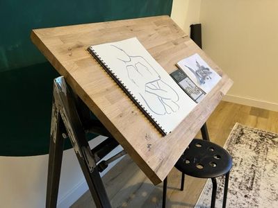 Adjustable Drawing/drafting Table : 5 Steps (with Pictures) - Instructables