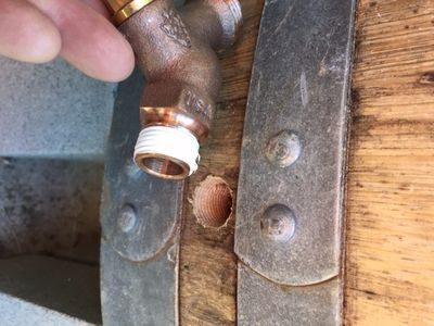 Converting Wine Barrels to Rain Harvest Barrels : 12 Steps (with ...