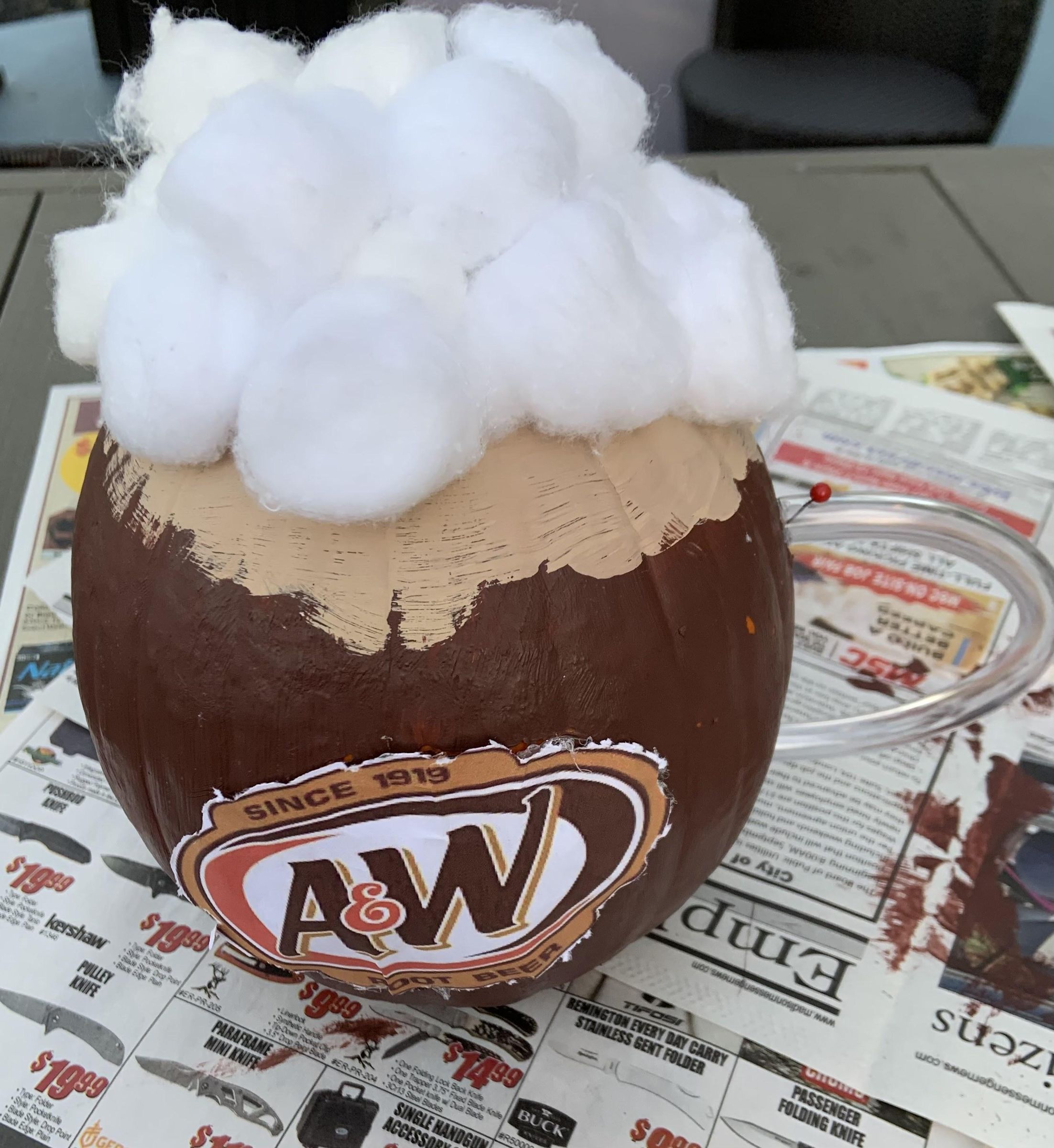 Mini Pumpkin Root-beer Float : 4 Steps (with Pictures) - Instructables