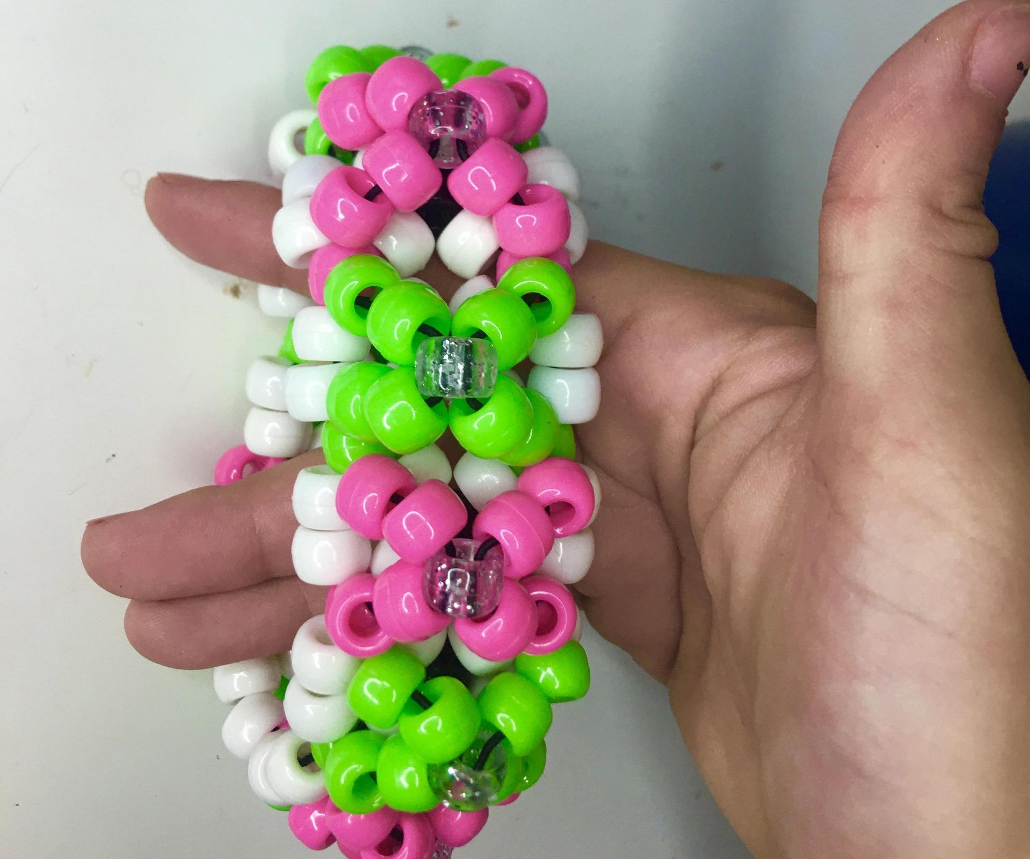 How to Make a 3D Kandi Cuff : 7 Steps - Instructables