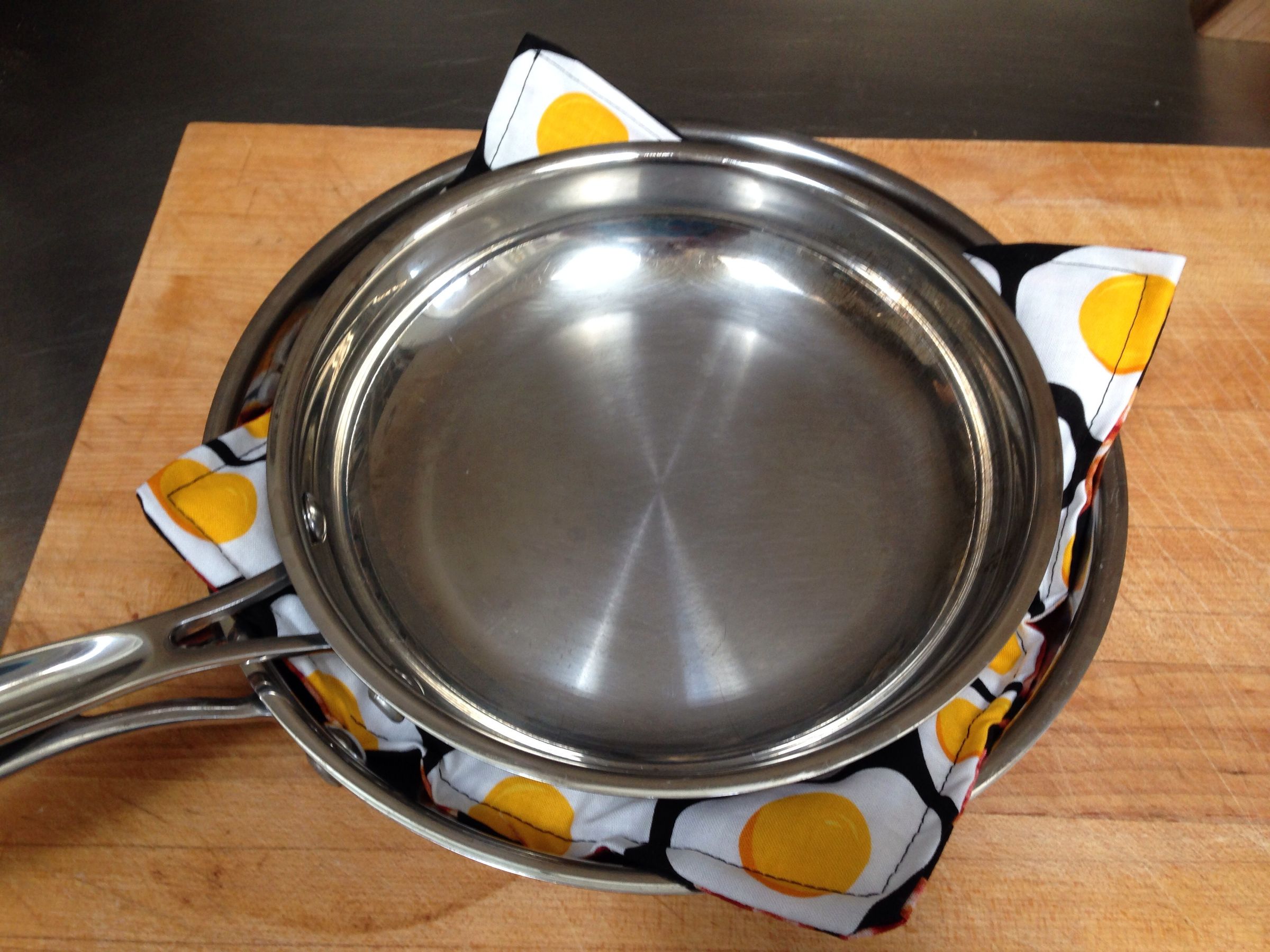 Easy and Stylish Fabric Pan Protectors : 8 Steps (with Pictures ...