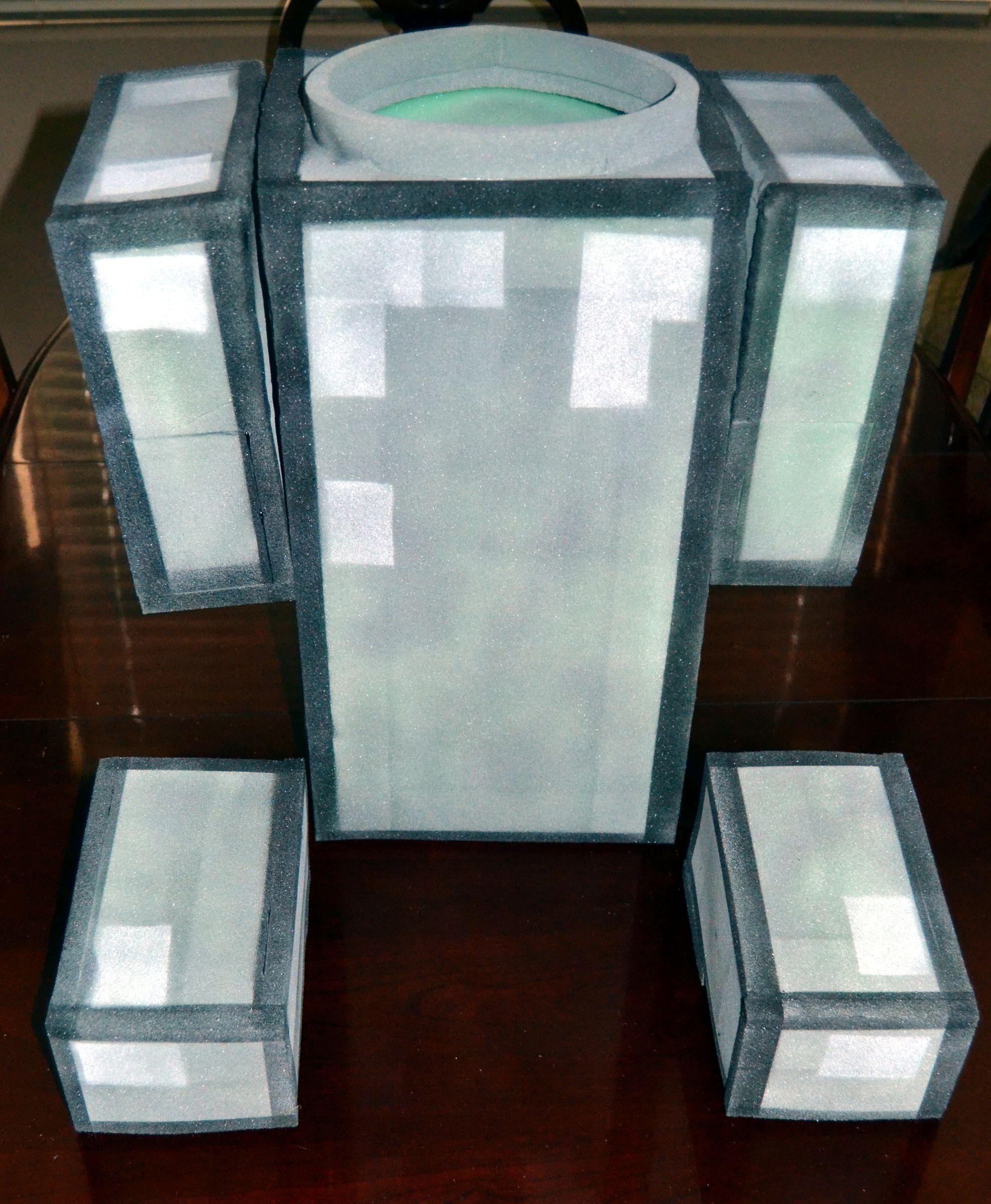 Easy “No Sew” Soft Foam Minecraft Armor : 8 Steps (with Pictures ...