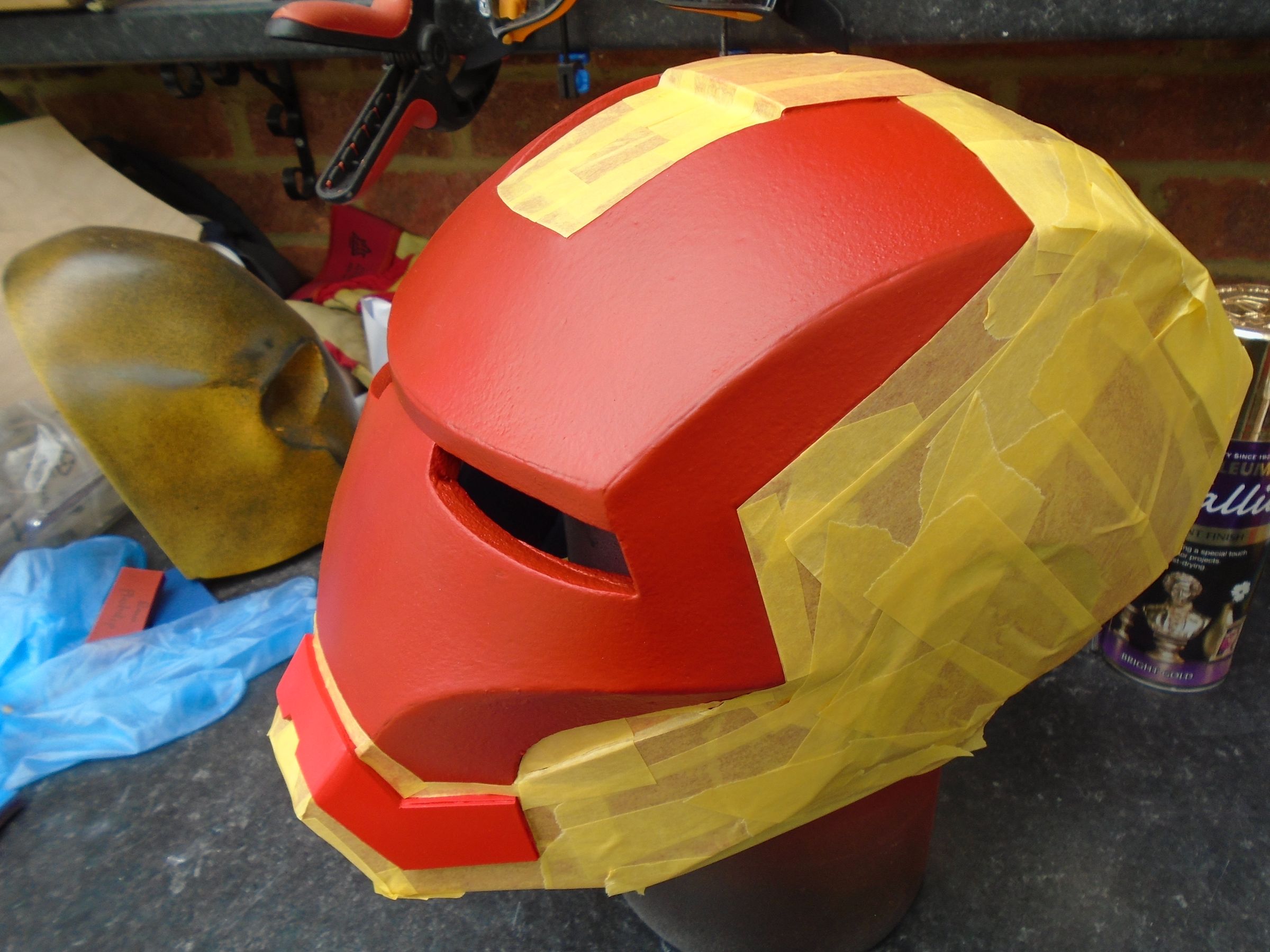 Build an Iron Man Helmet for Cheap! : 10 Steps (with Pictures ...