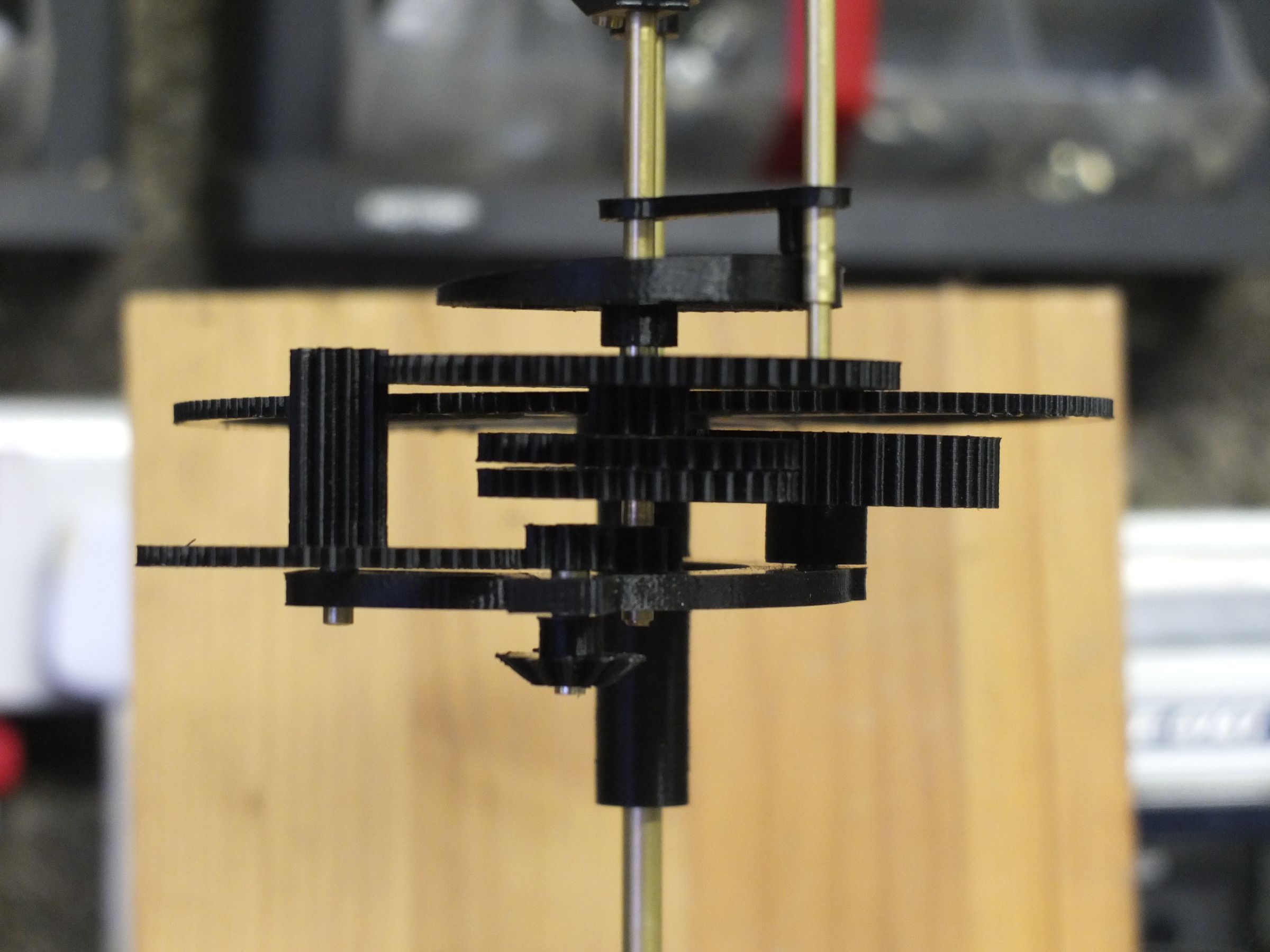 Sun, Earth and Moon Model (Tellurion / Orrery) With 3D Printed Parts ...