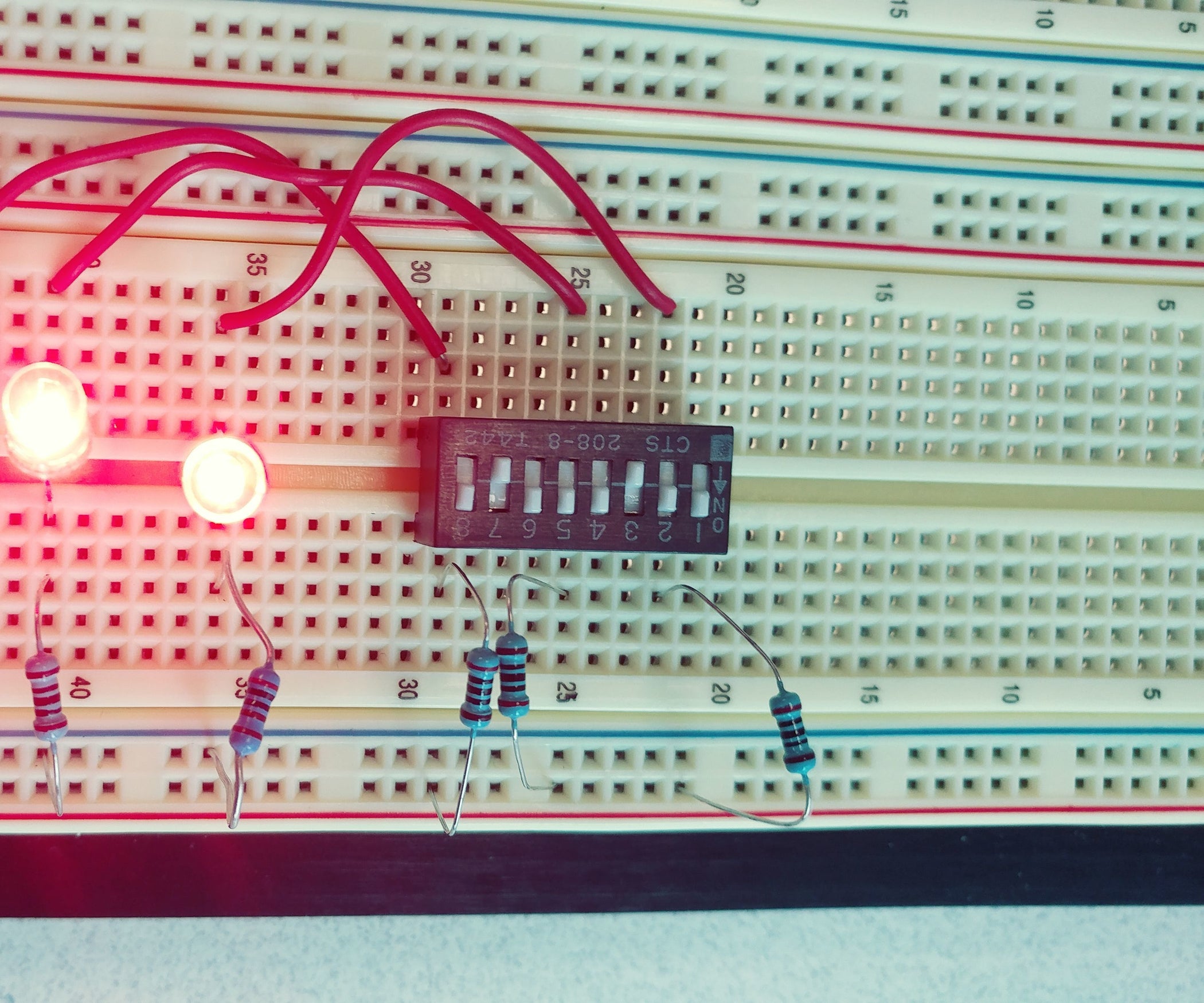 Simple Led Circuit Diagram