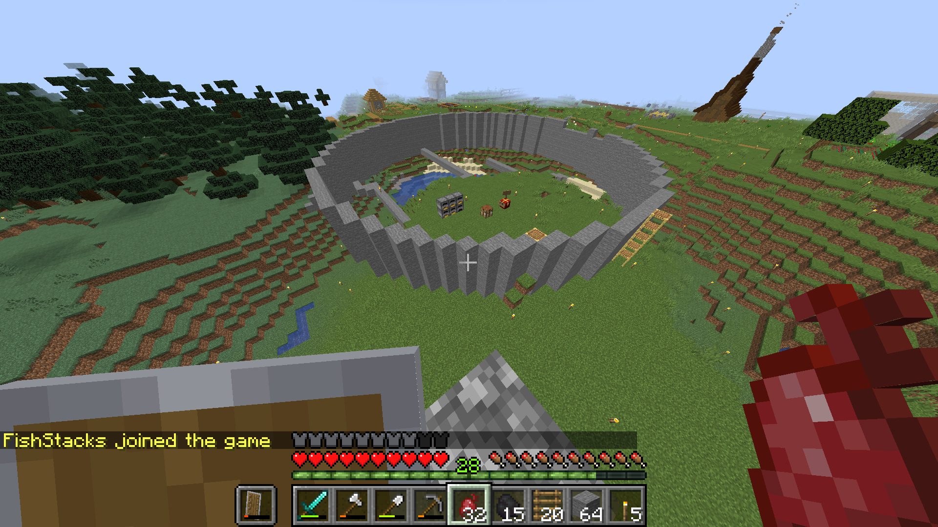Ocean's survival mega base - PMC SMP (will be updated)
