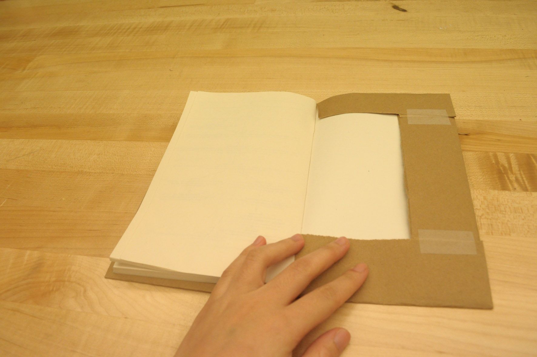 How to Make a Quick Book Cover : 8 Steps (with Pictures) - Instructables