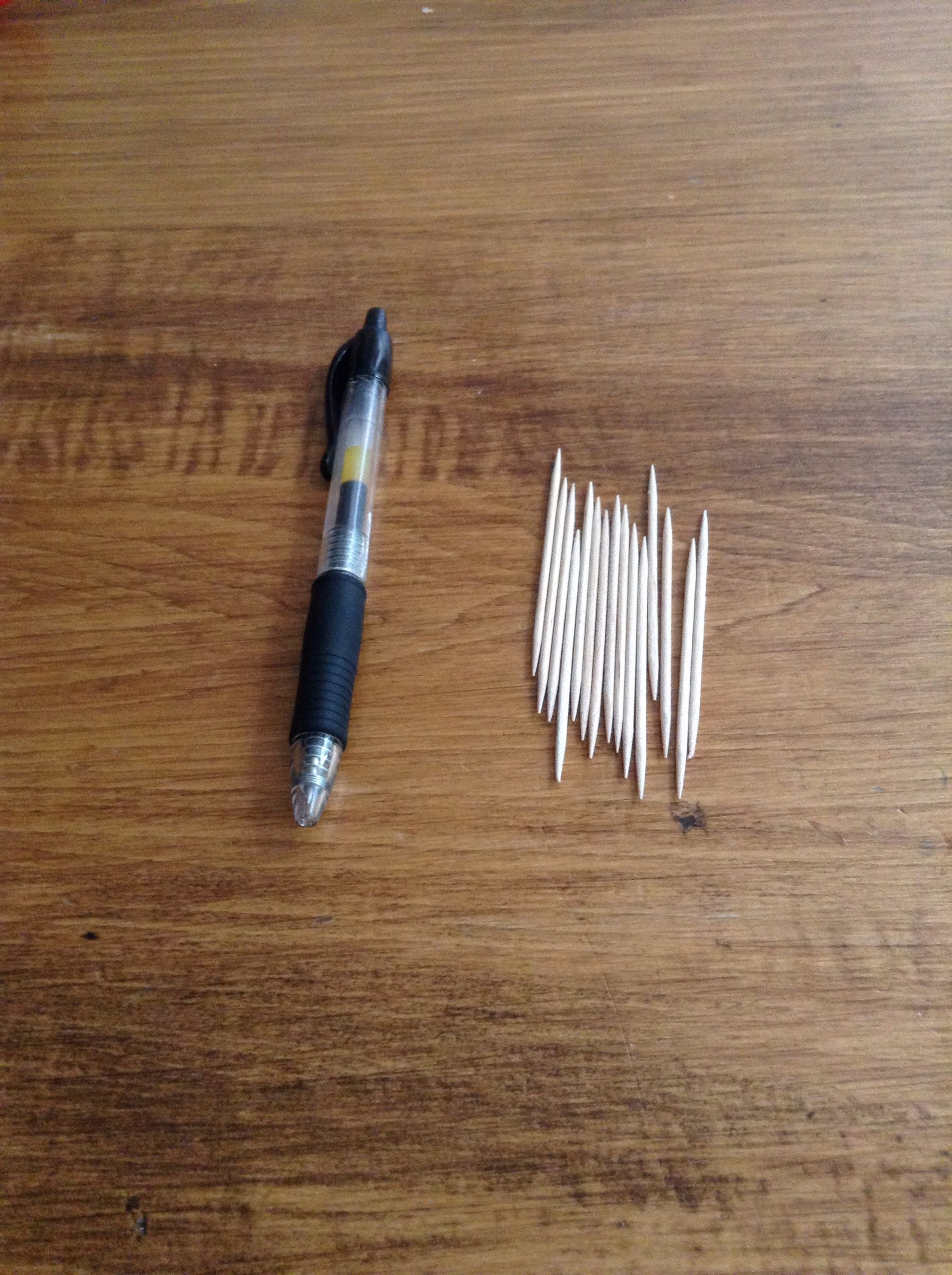 Toothpick Shooter Out of a Pilot Pen : 16 Steps - Instructables