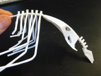 Paper Crow Skeleton : 13 Steps (with Pictures) - Instructables
